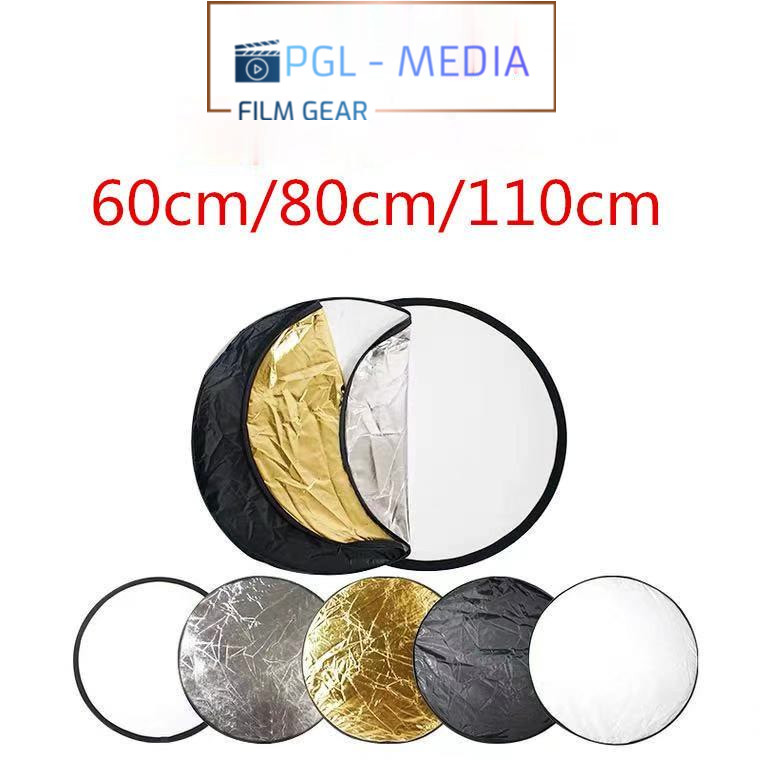 5in1 Round Reflector, 5 in 1 Round Reflector, Foldable Reflective for ...