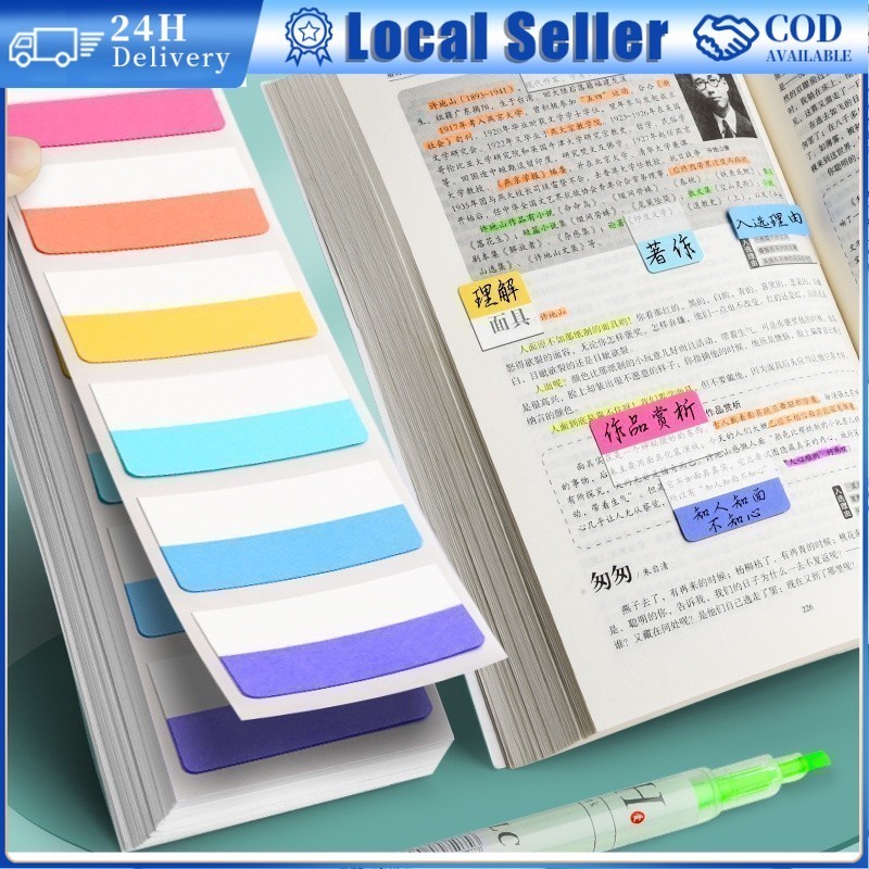 60/120/240pcs Index Sticker Morandi Color Sticky Markers Index Tabs for ...