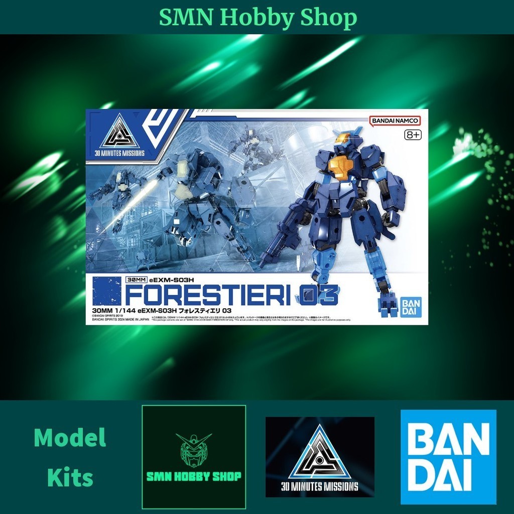 30MM 1/144 eEXM-S03H Forestieri 03 Toys Plastic Model Kit [30MM 30 ...
