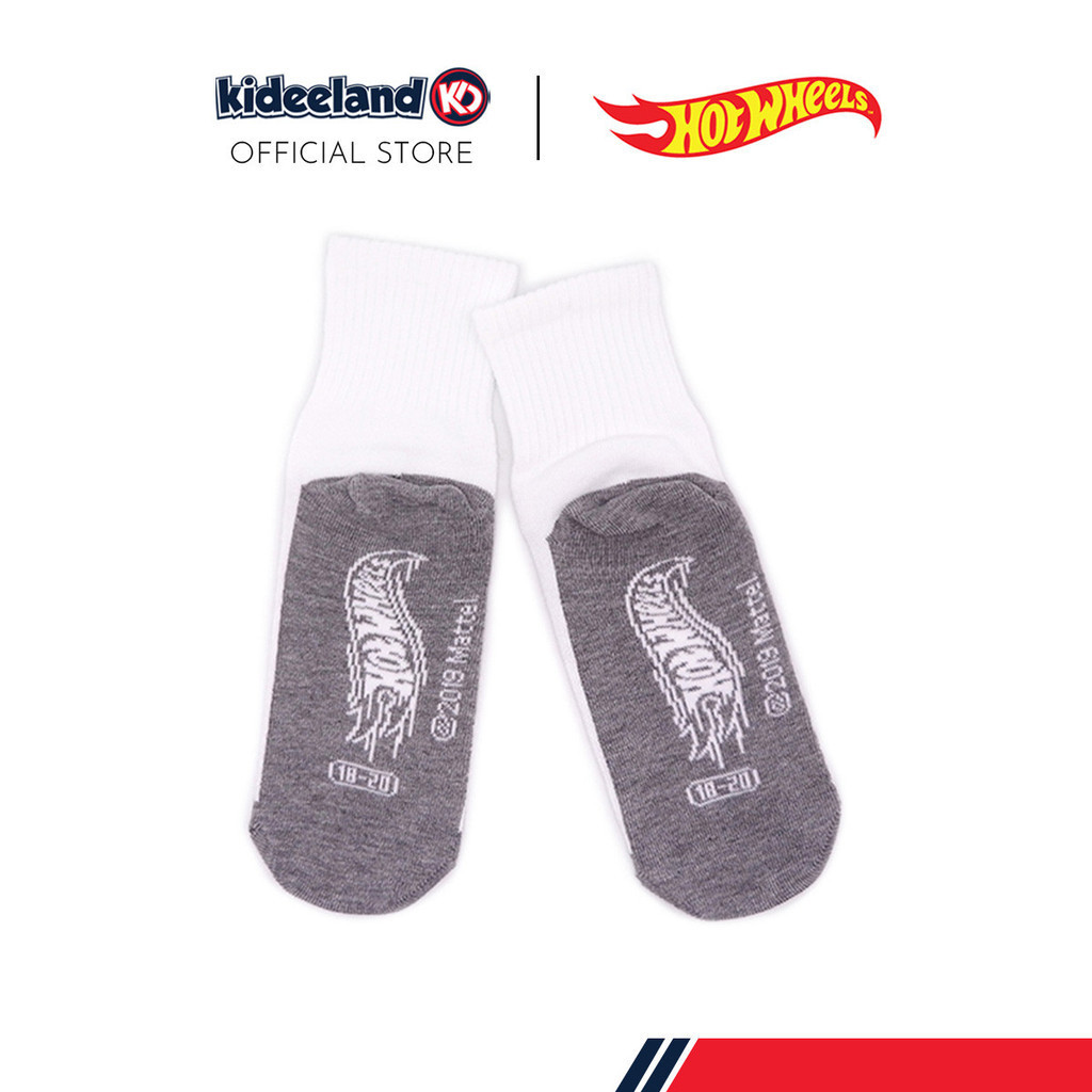 Hot Wheels White Socks (HW002) - Kideeland | Shopee Malaysia