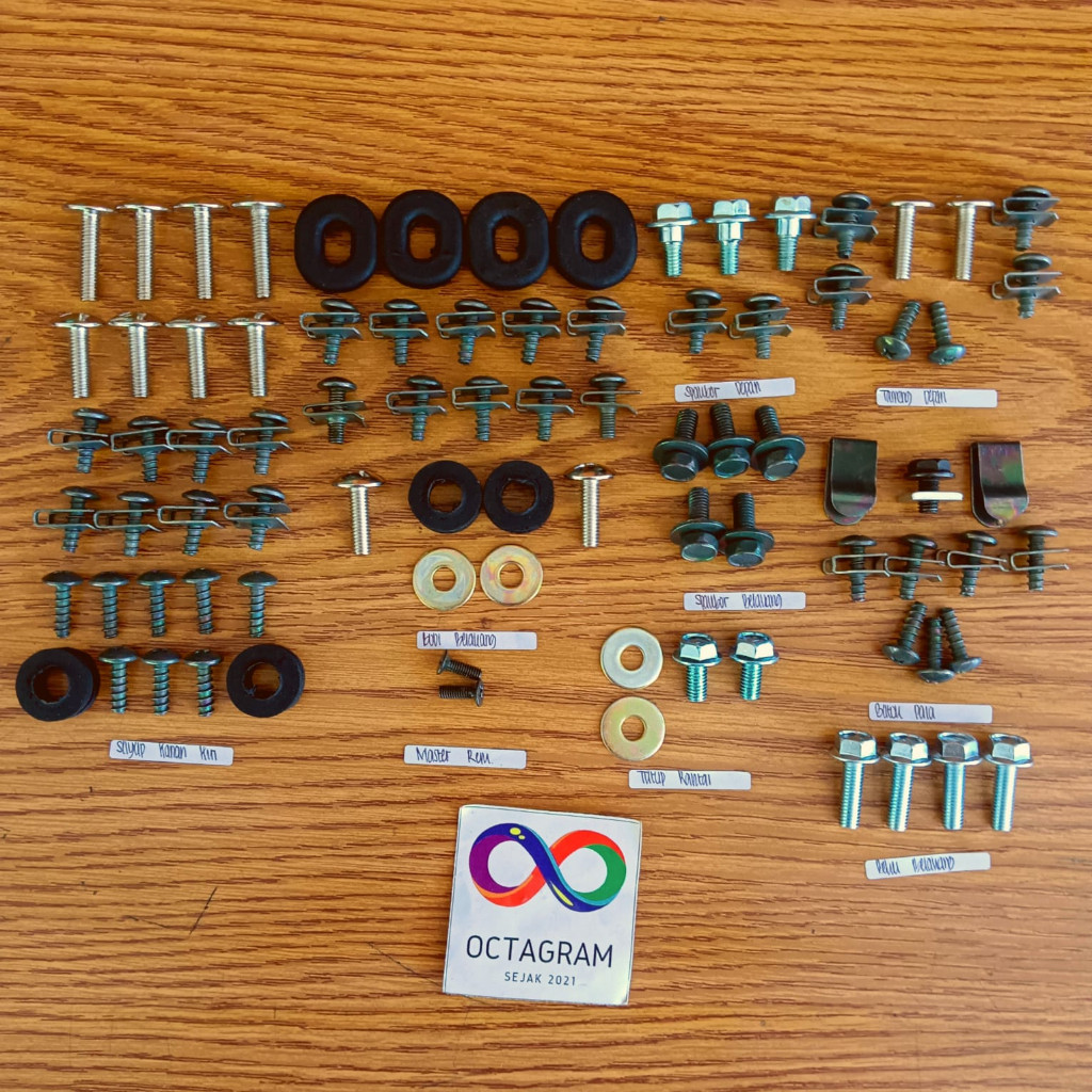 Jupiter Jupiter z1 Full Set Bolts/ Full Body Jupiter Jupiter robot ...