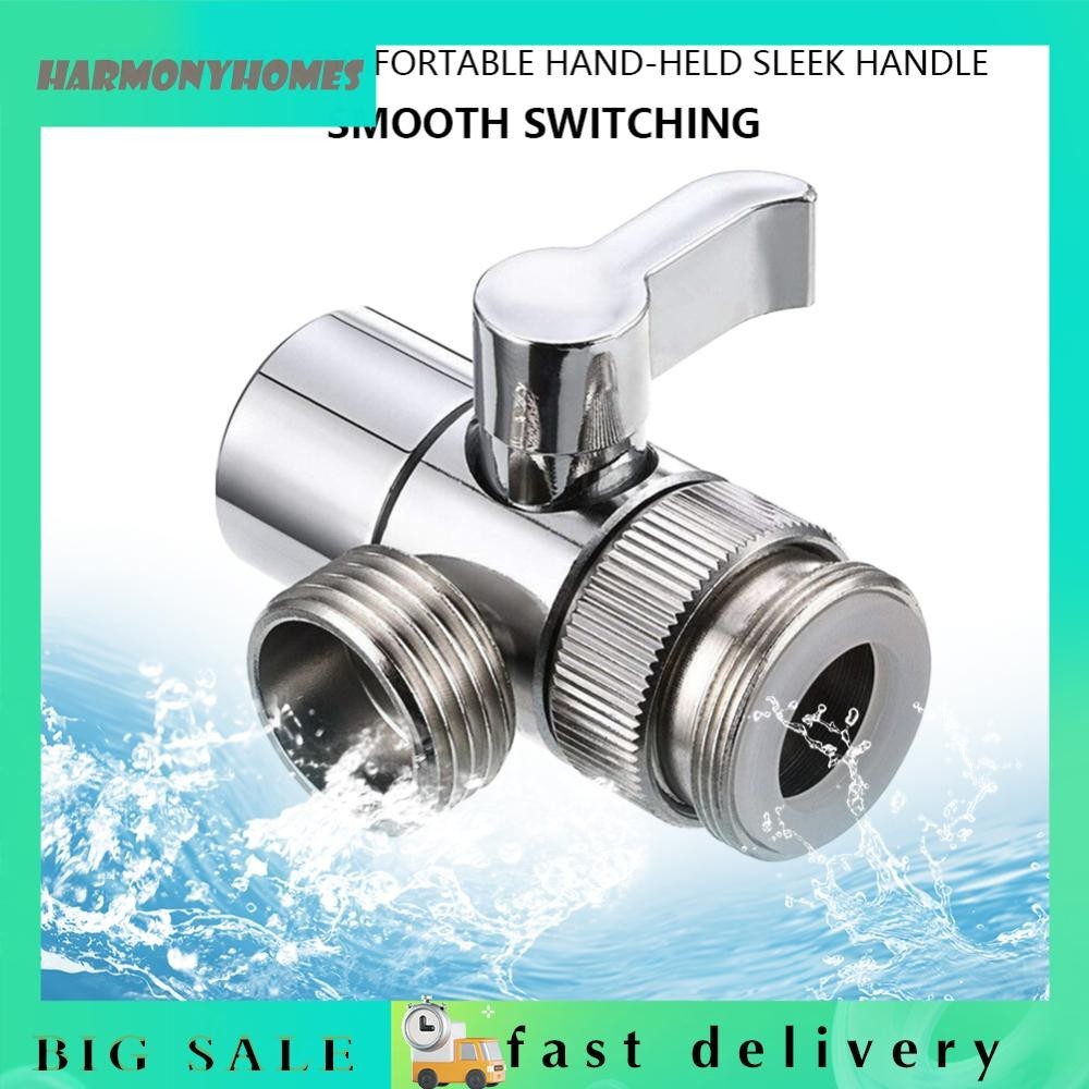 [harmonyhomes.my] 3 Way Sink Splitter Diverter Valve Copper Faucet ...