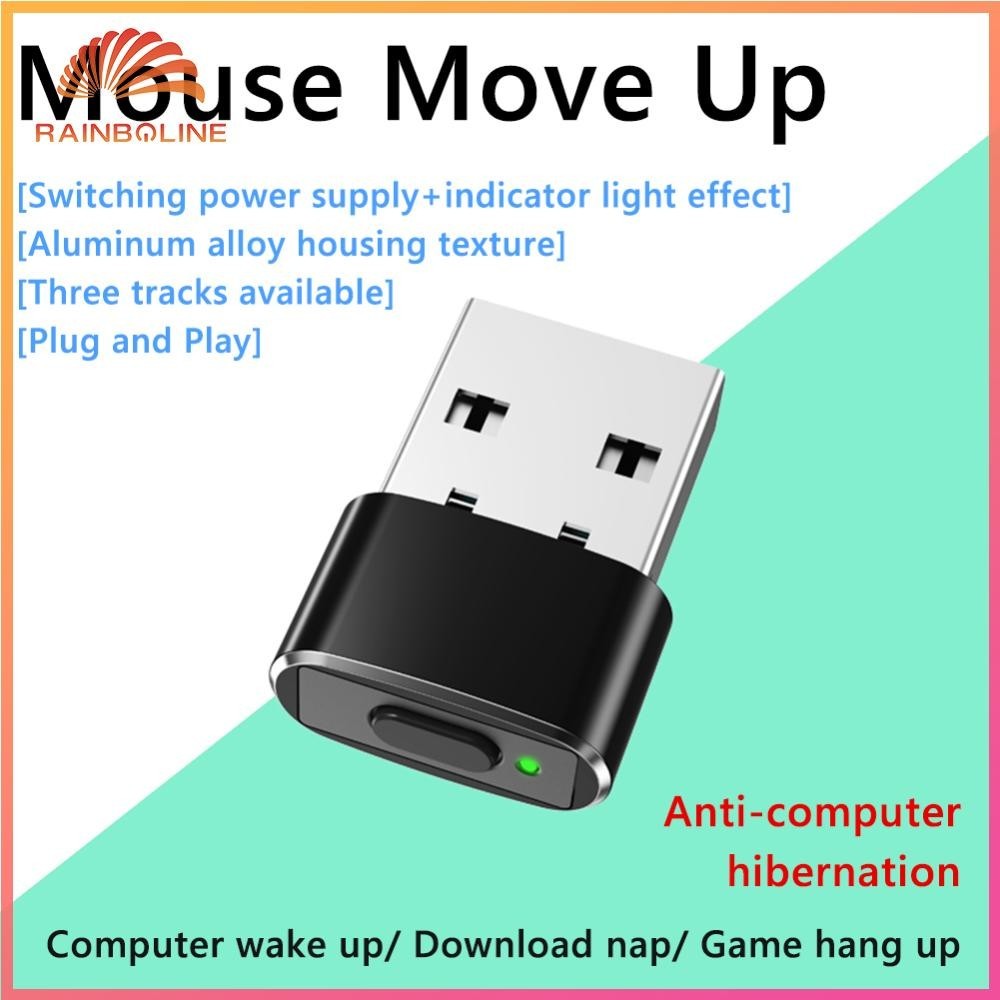 Rain Mini Automatic Mouse Jiggler Undetectable Mouse Mover With ...