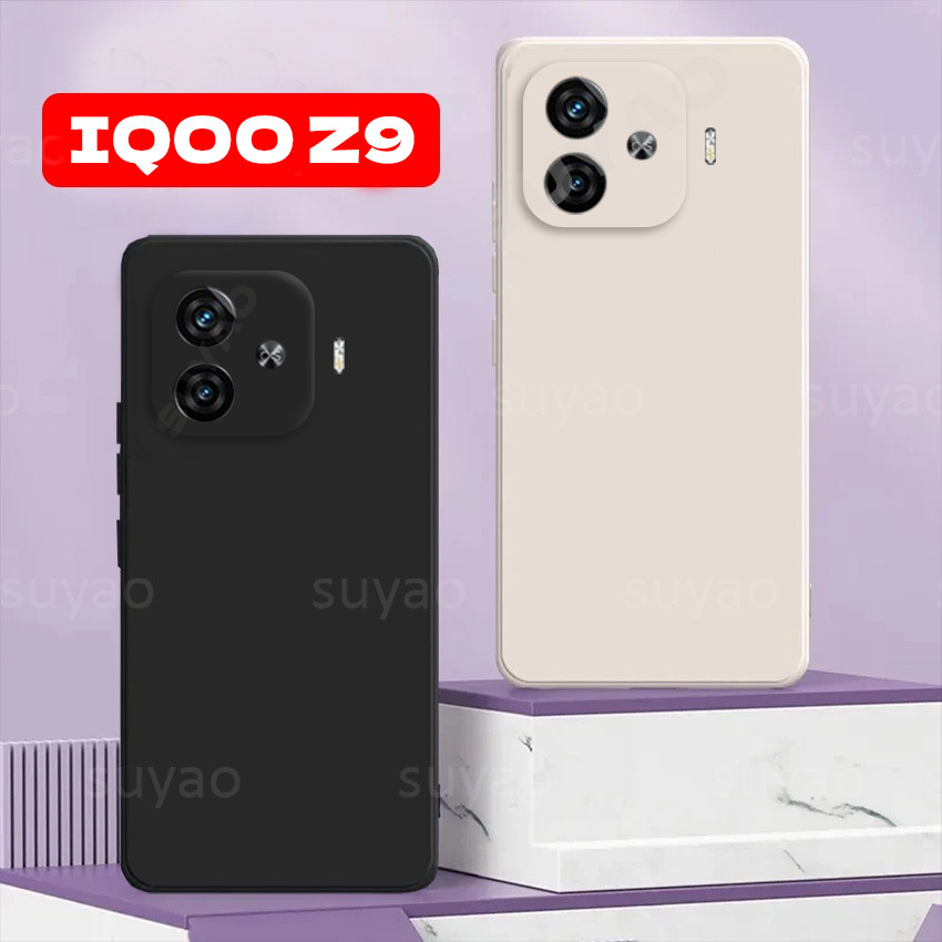 For Vivo IQOO Z9 Z9X Turbo X Z9Turbo+ + 2024 Phone Case Soft TPU Rubber ...