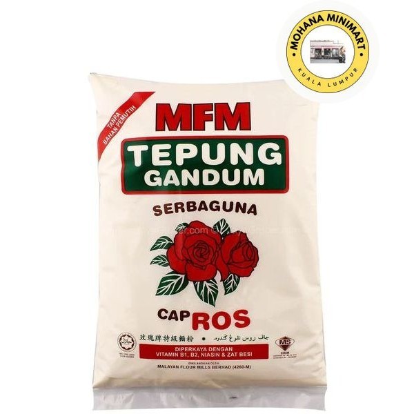 Tepung Gandum MFM Cap Ros 850g | Shopee Malaysia