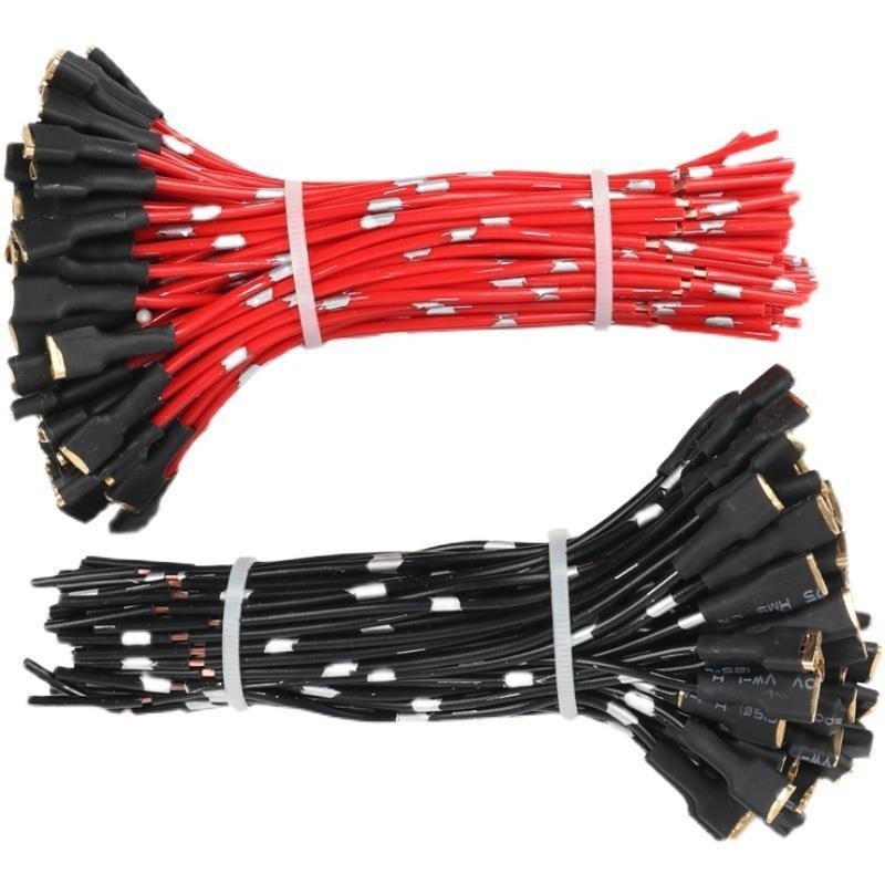 Car Universal Pure Copper Snail Horn Plug-In Cable Car Connection Wire ...