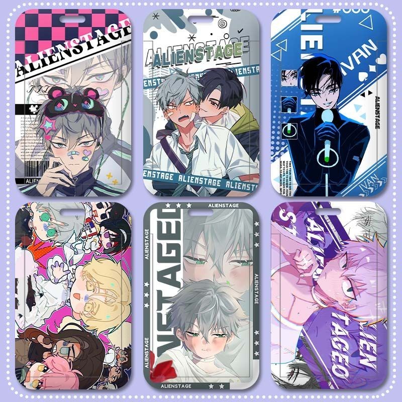 Hot Sale Q Version Alien Alien ALENSTAGE Alien Stage ivan Student Card ...