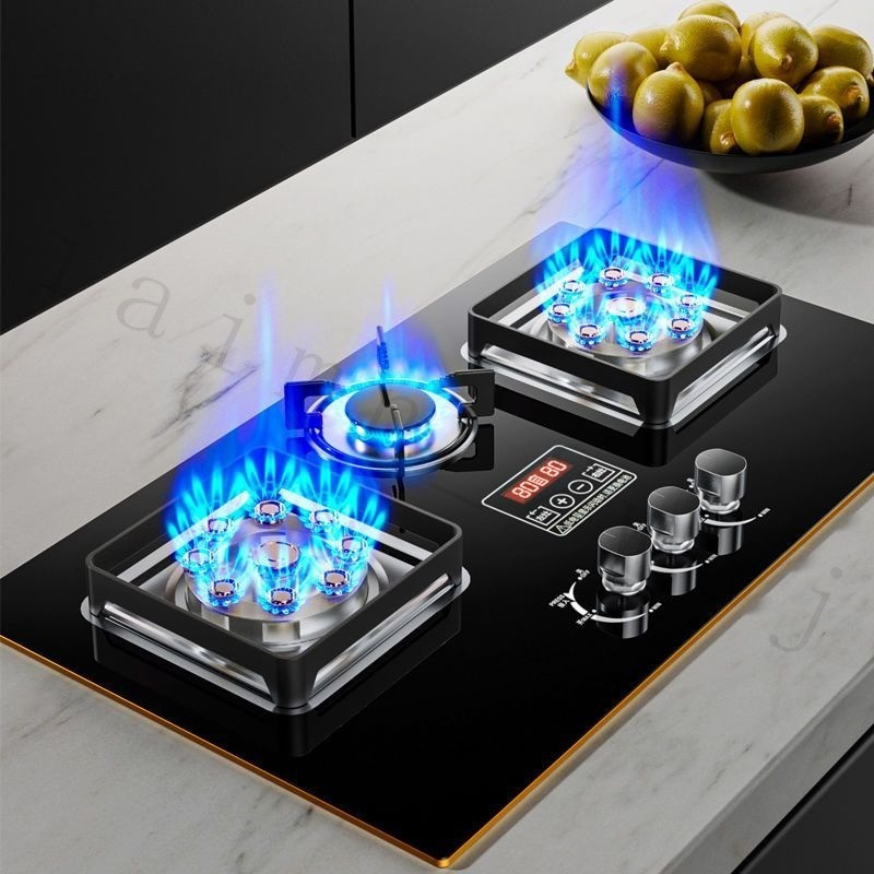 HOT Timer Style Gas Stove Built-in 3 Burner Gas Hob/Material reinforced ...