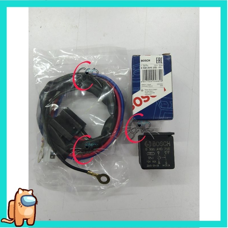 STARTER WIRE KIT / BOSCH 5PIN RELAY (UNIVERSAL TYPE) UNIVERSAL ...