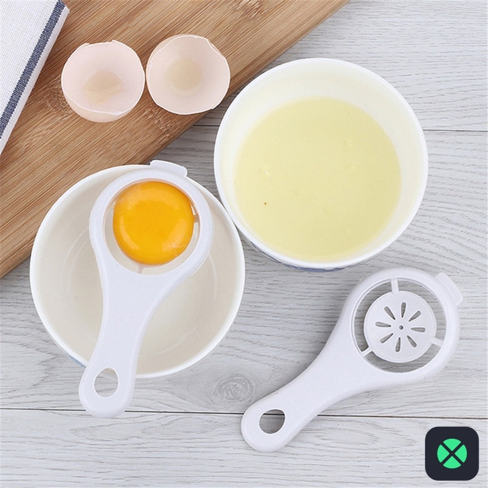 1F 3pcs Kitchen Egg Yolk Food Separator Grade Egg Divider Protein ...