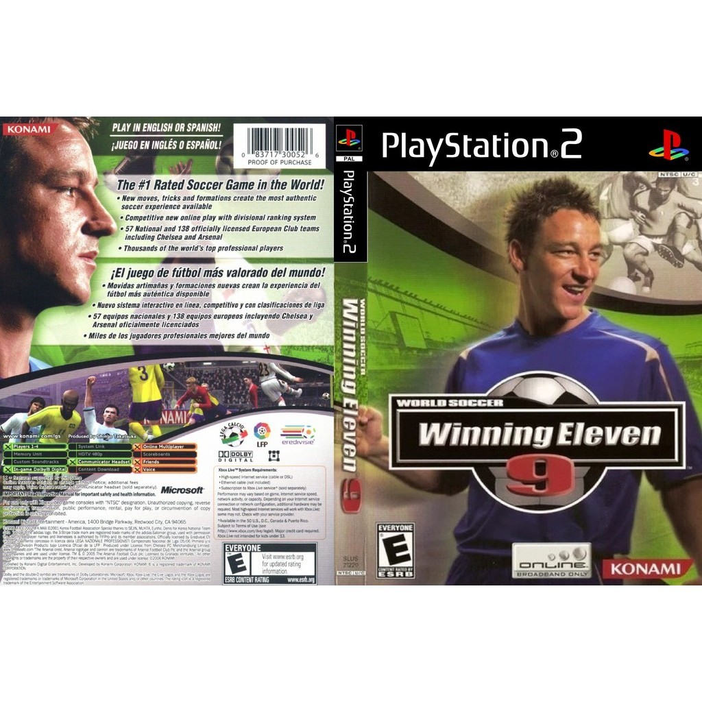 （PS2 Games CD DVD）PS2 World Soccer Winning Eleven 9 (DVD Game) | Shopee ...