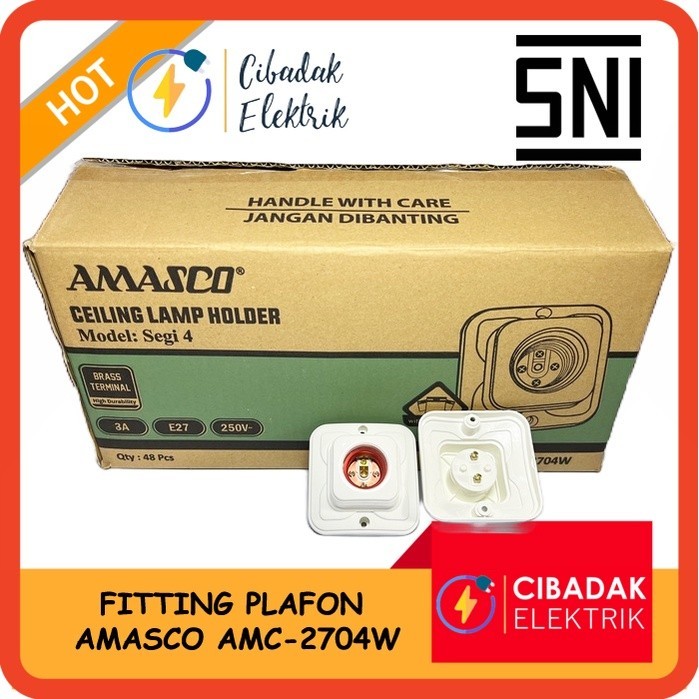 Amasco OVAL MODEL CEILING FITTING / BOX CEILING FITTING / LAMP HOLDER ...