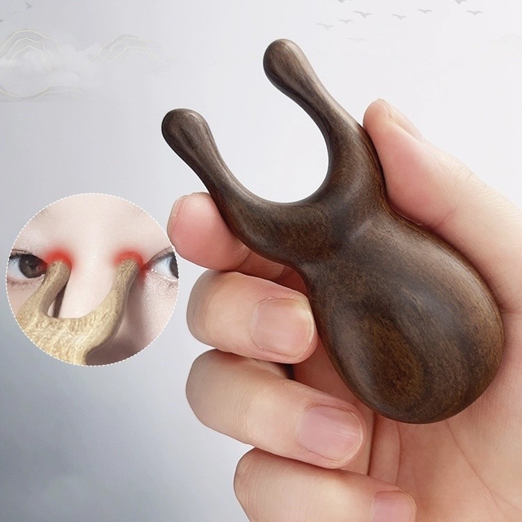 Sandalwood Massage Comb Head Eye Face Ear Nose Scraping Dredging ...