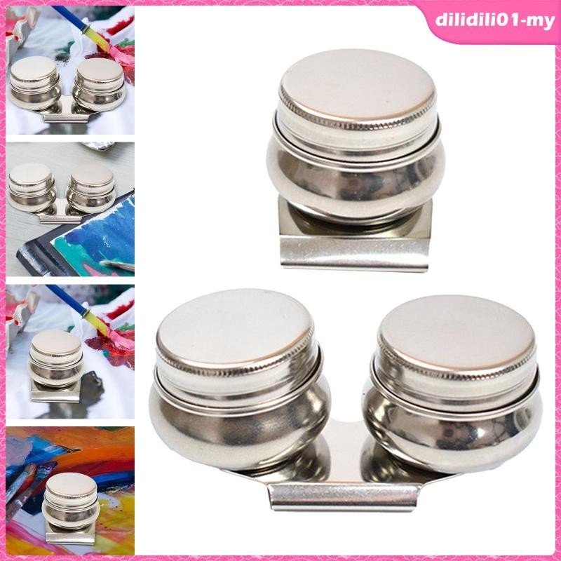 [DilidilidaMY] Oil Cup Oil Painting Container Drawing Oil Paint Pot ...