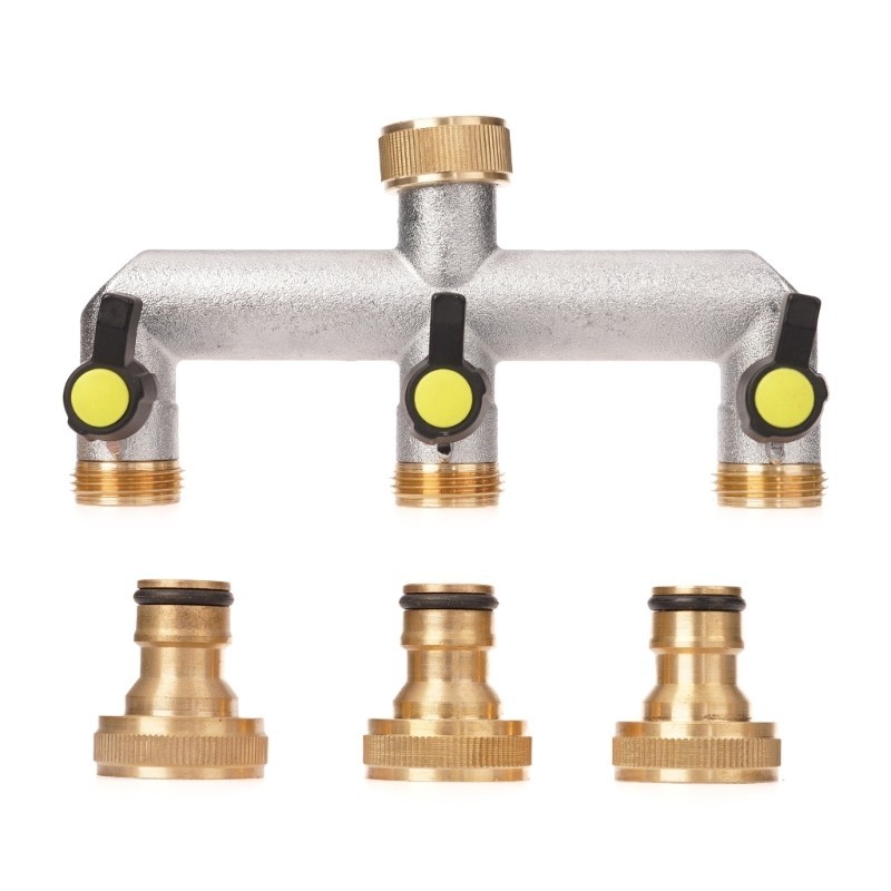 HL Easy to Use 3 Way Water Adapter Water Connects Distributor ...