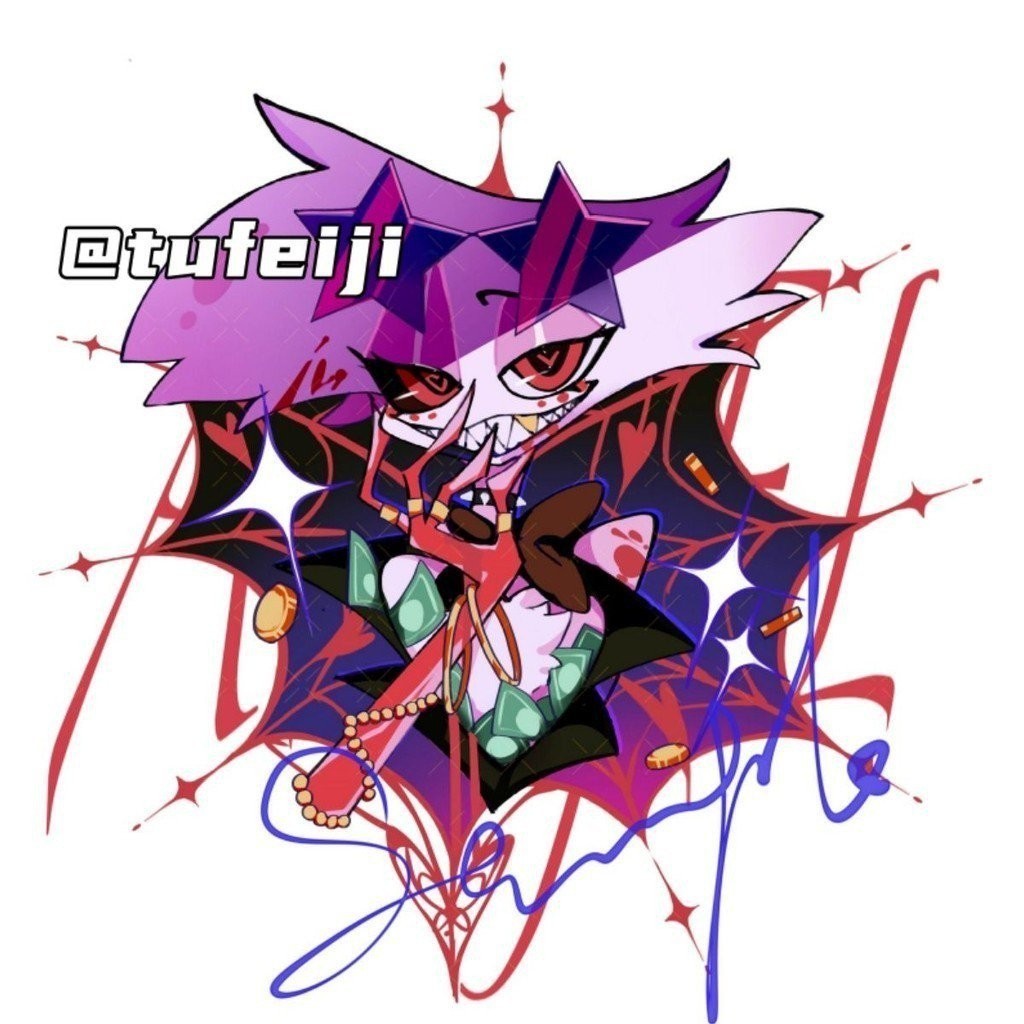 Hazbin Hotel Alastor Anime Surrounding Acrylic Keychain Lucifer Alastor ...