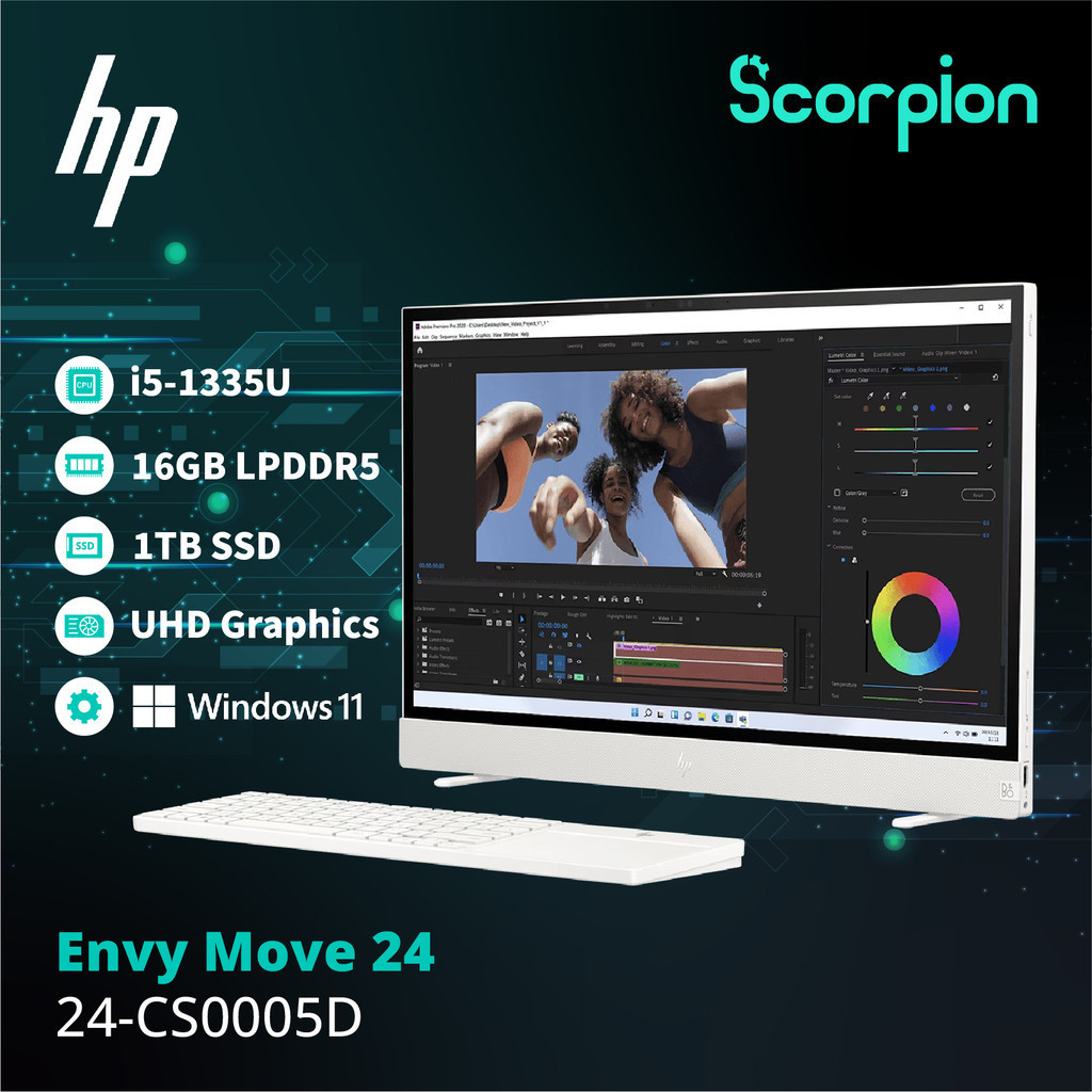 HP Envy Move 24-CS0005D All-in-One PC（Aeon Credit Services-36 Monthly ...