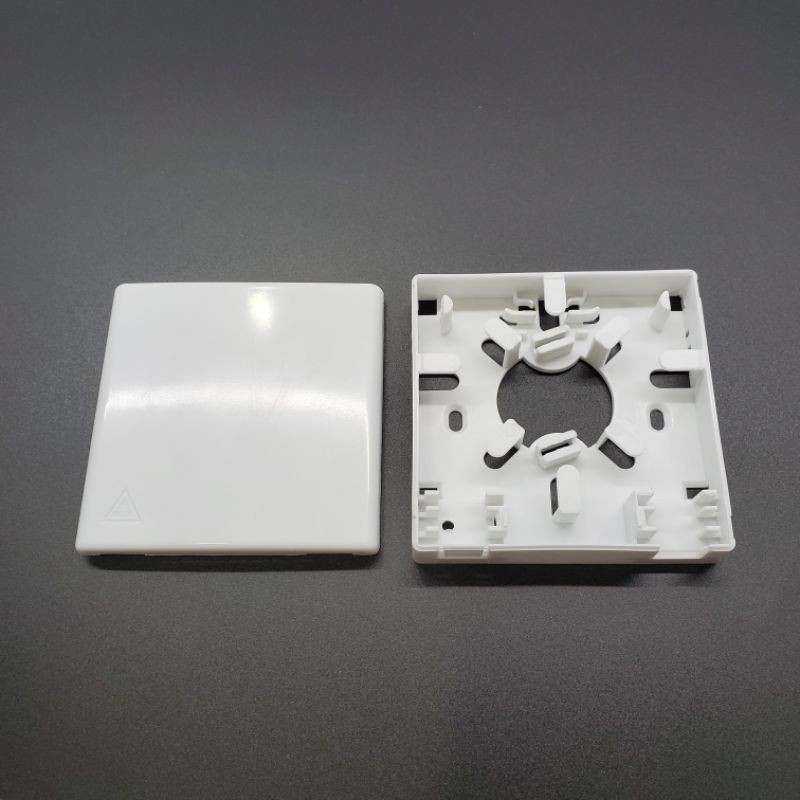 FWS Fiber Wall Socket 1/2/4/8 Ports FTTH Fiber Optic Terminal Box ...