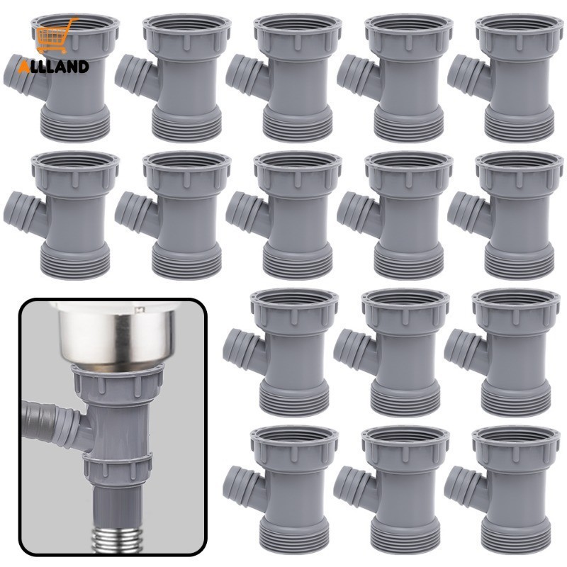 1/2Pcs Kitchen Sink Drain Adapters - Y-Shaped Basin Sewer Branch ...