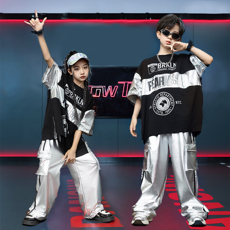 Jazz Dance Costume Girls Dance Performance Costume Children Blasting ...