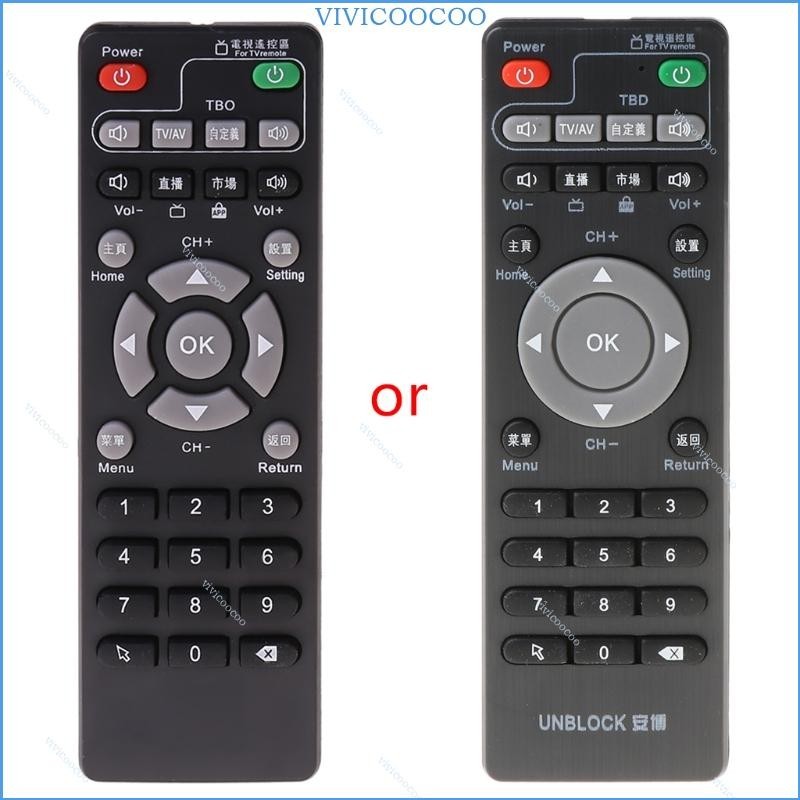 VIVI TV Remote Controller Set-Top Box Learning Remote Control for ...