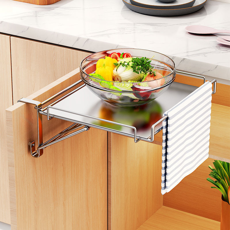 Stainless Steel Foldable Operating Table Kitchen Cabinet Door Wall ...