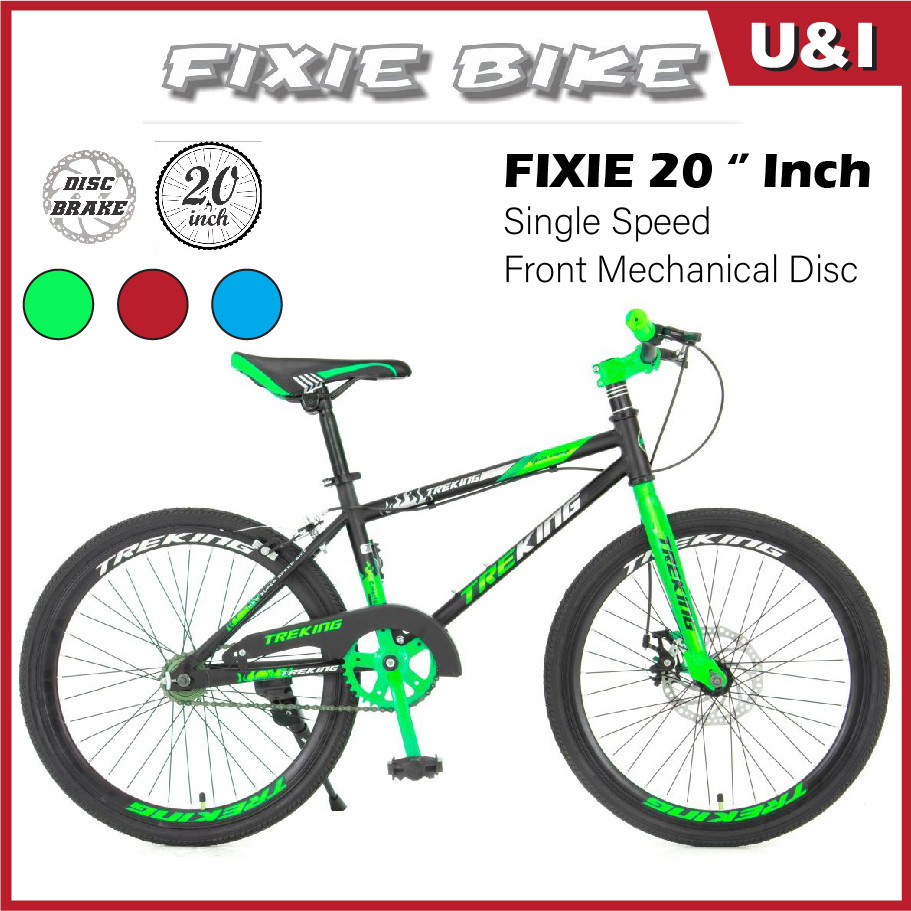 Basikal Fixie Bike Saiz 20 24 700C / 20" 24" 700C Fixie / 20" 24" 700C ...