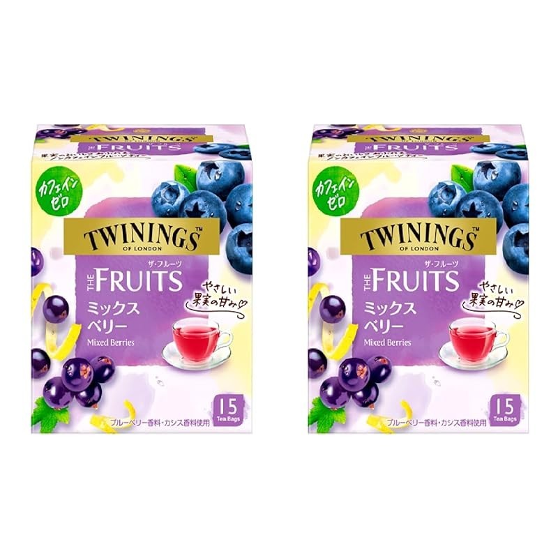 Twinings The Fruits Mixed Berry 15P x 2 Twinings The Fruits Selection ...