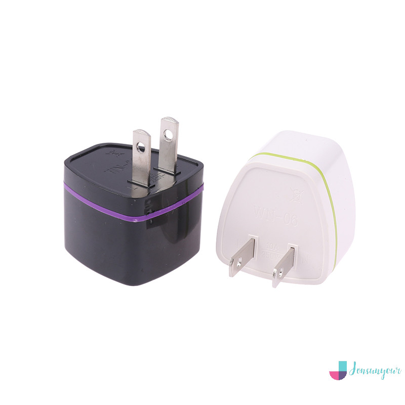 [Jonsunyour] Universal US Japan Plug Adapter International AU UK EU To ...