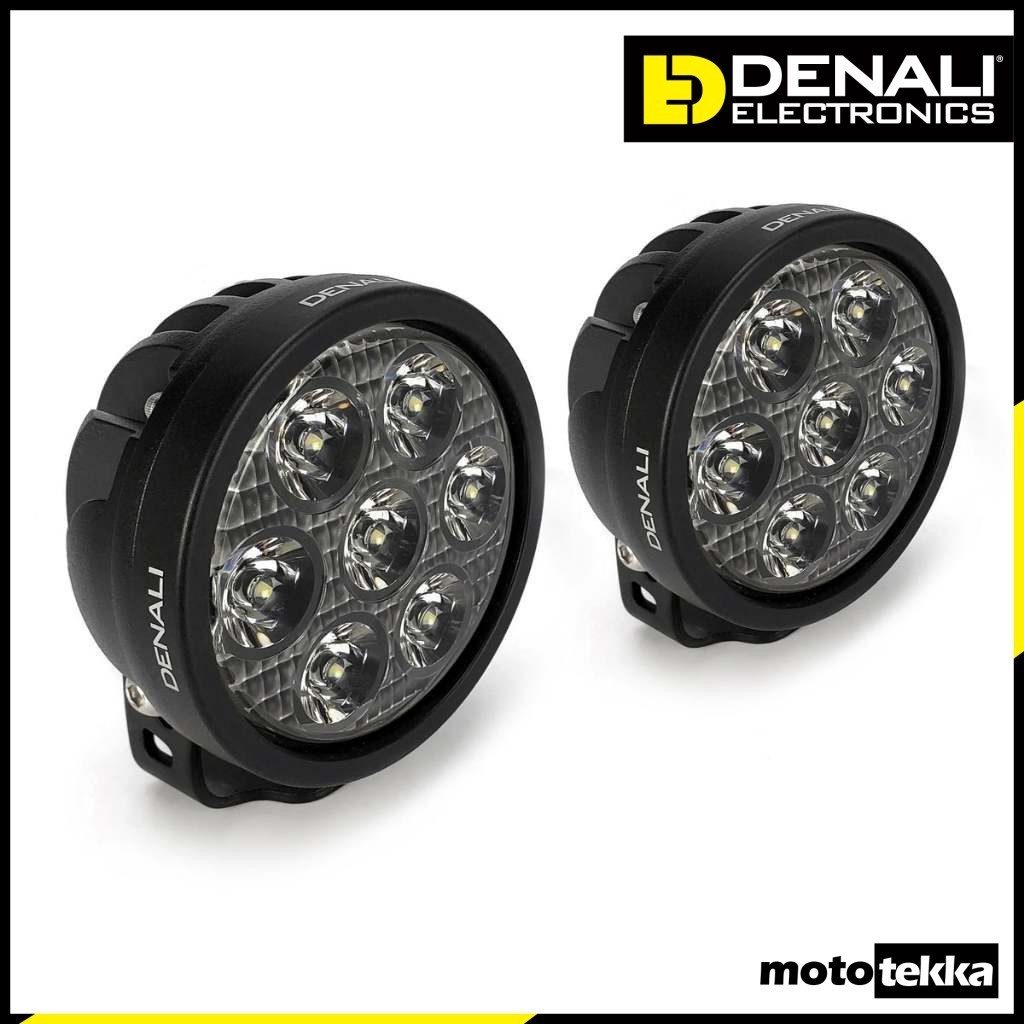 DENALI D7 Motorcycle LED Light Pods (Pair) | Shopee Malaysia