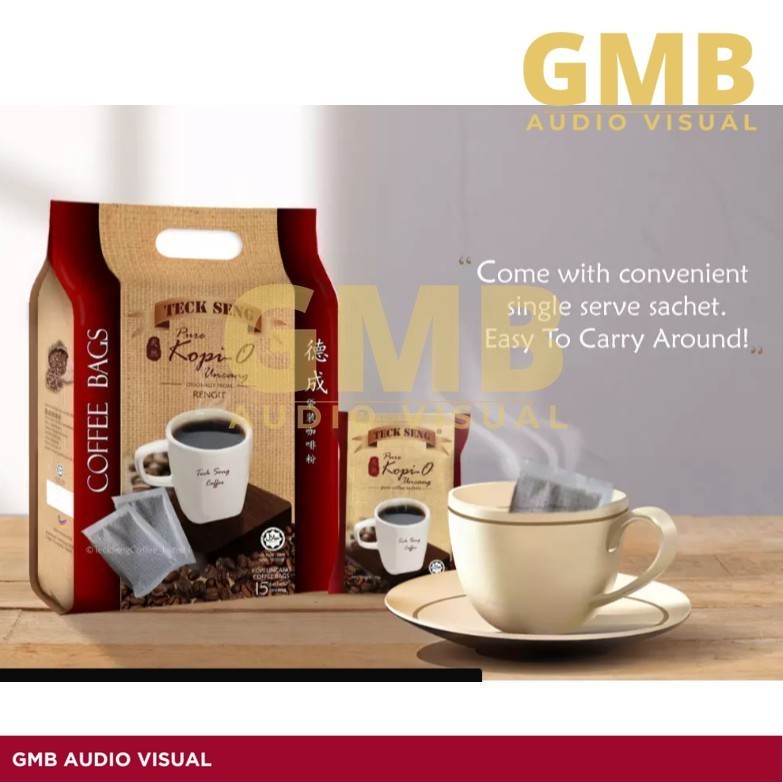 Teck Seng Rengit Coffee Convenient 1 Bag 18g X 15 sachets ,Packaging ...