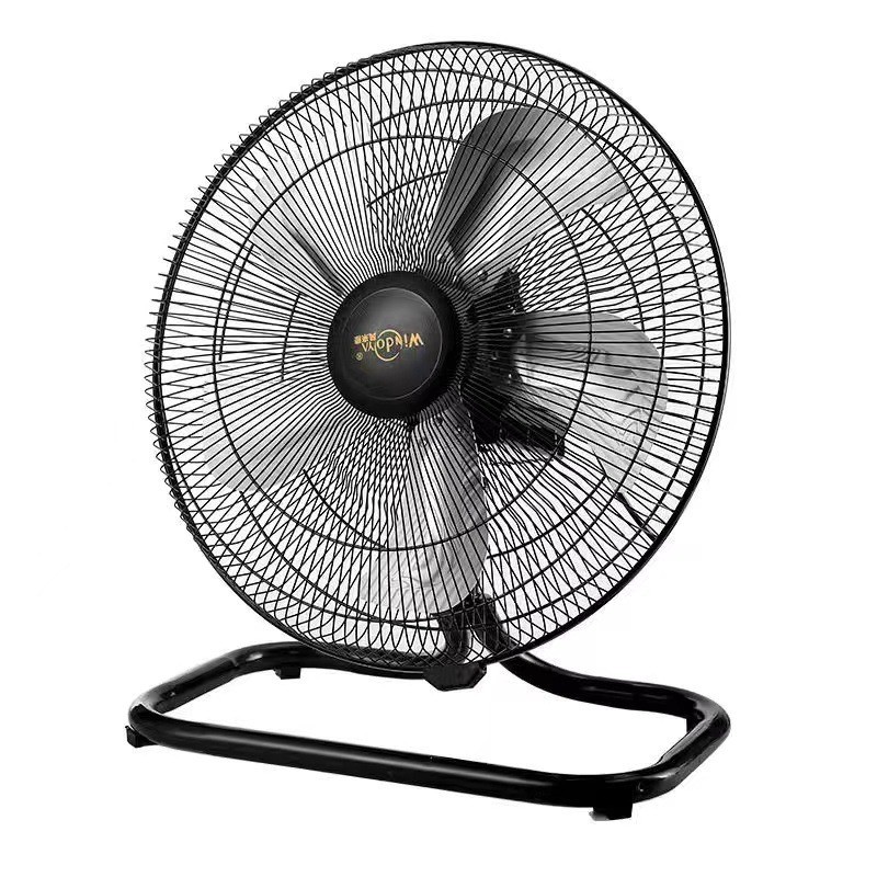 Powerful Electric Fan Shaking Head Lying Floor Fan Table Fan Household ...