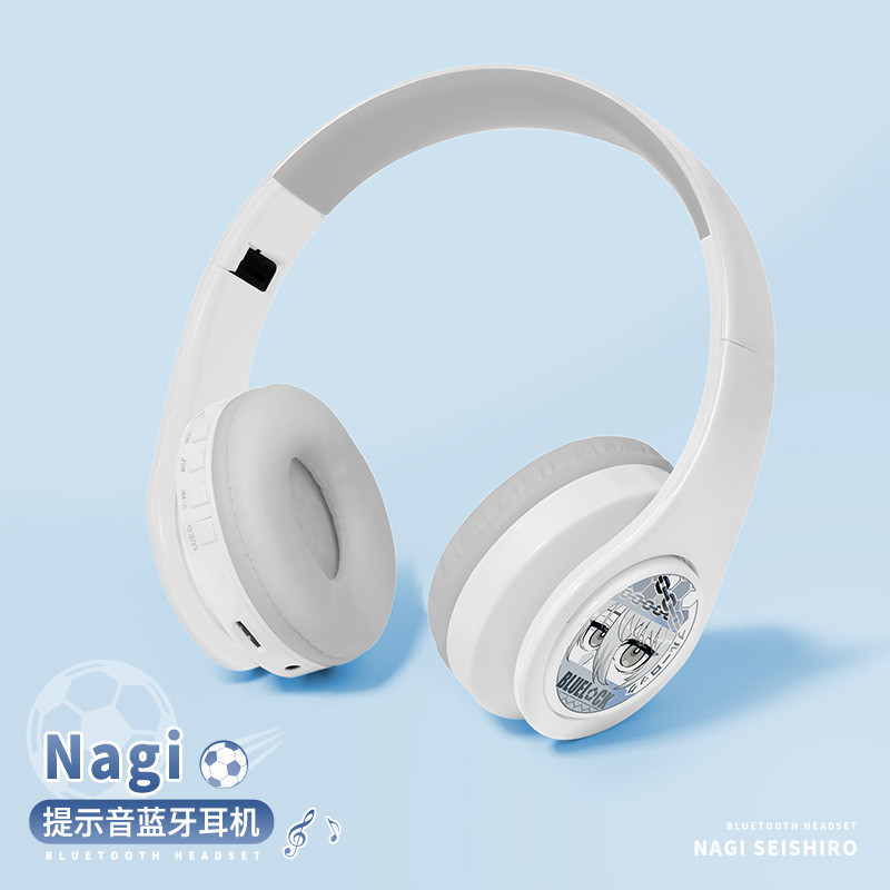 BLUE LOCK Nagi Seishiro Wireless Bluetooth Headset With Japanese ...