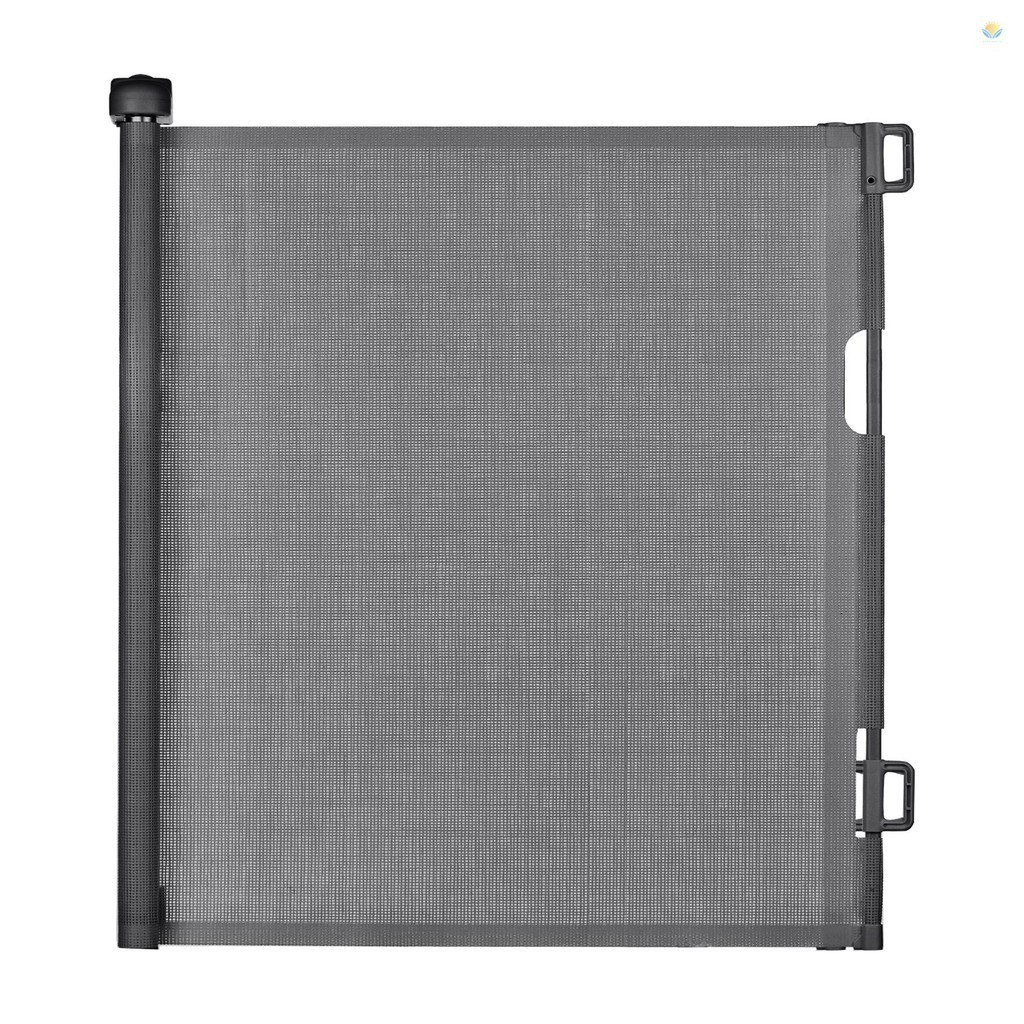Retractable Baby Gate Indoor/Outdoor Safety Gate for Kids Pets Mesh ...
