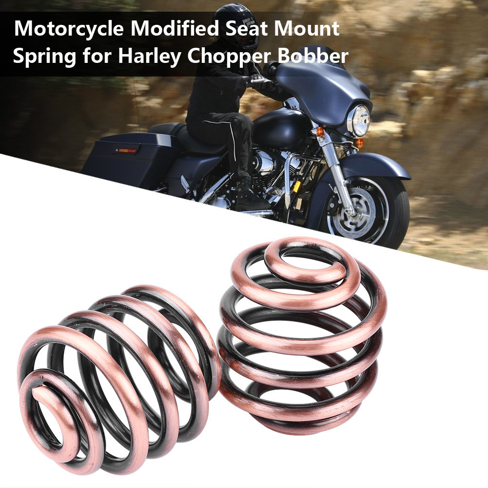 Ilikestore Motorcycle Parts Barrel Coiled Solo Seat Springs Mount ...