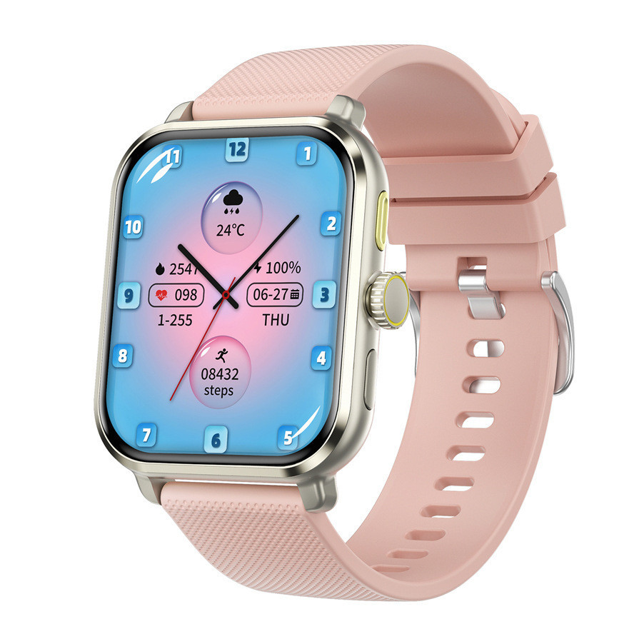 New M12 smartwatch Bluetooth call 1.83 inch square screen, screen rest ...