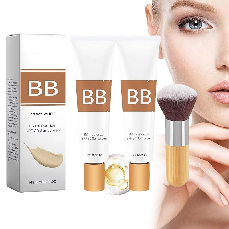 BB Blur Tinted Moisturizer Spf 30, BB Cream Tinted Moisturizer with Broad Spectrum Spf 30, Full ...