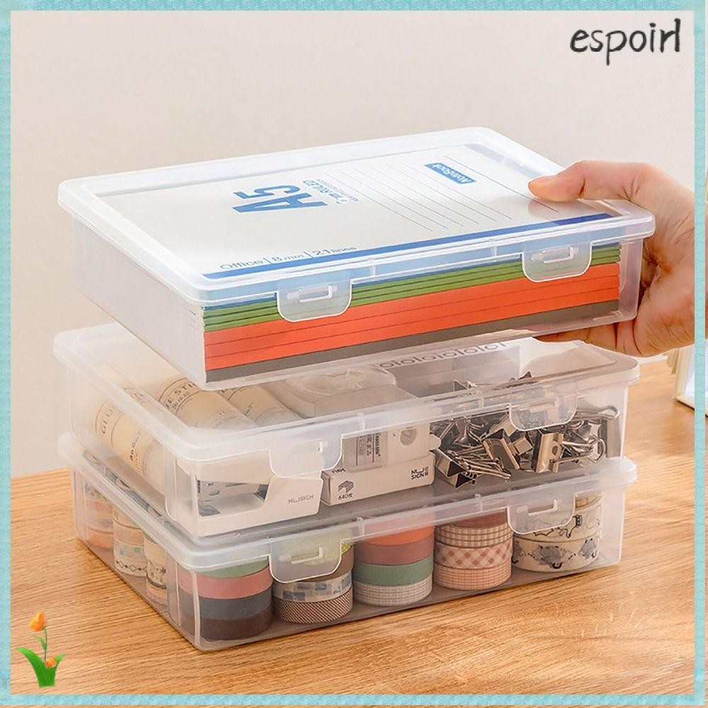 ESPOIR 1Pcs A4 A5 File Organizer, Multifunctional Plastic Document ...