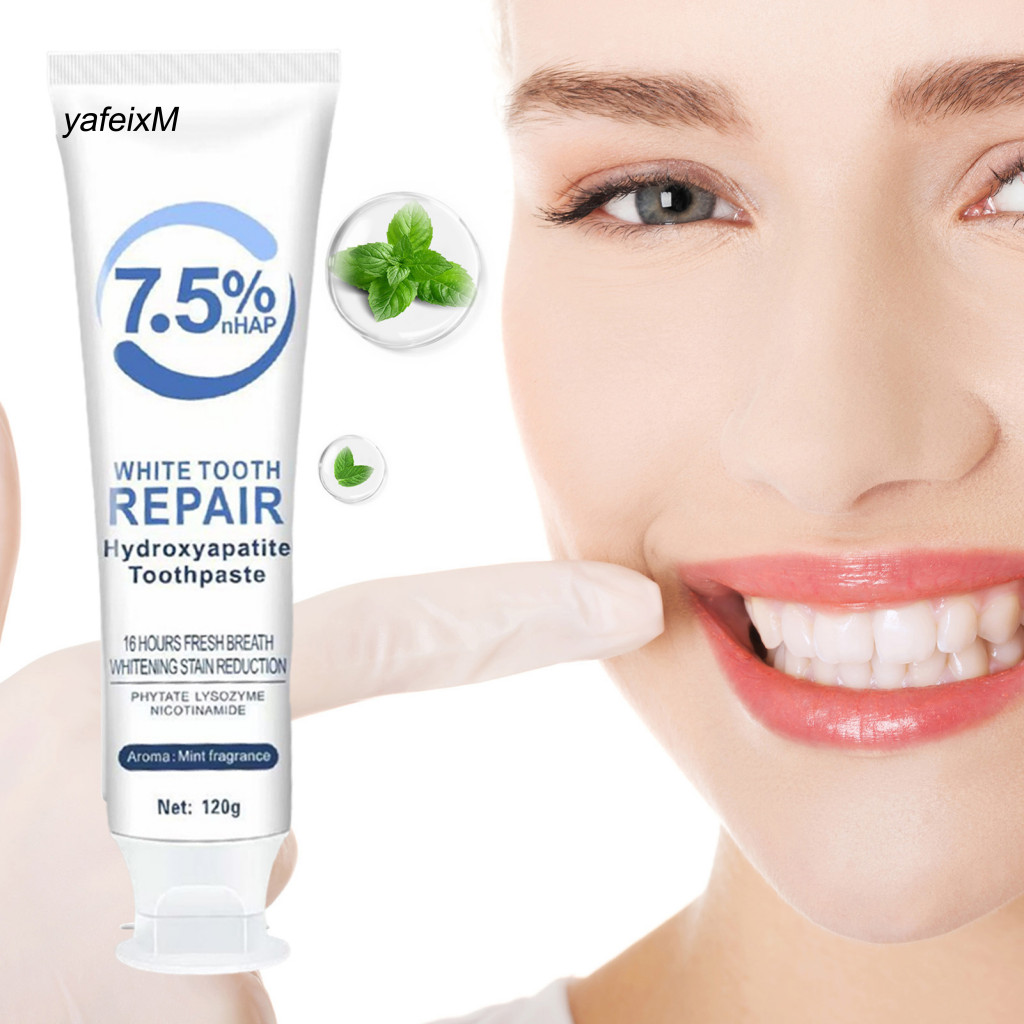 Yafeixm Enamel Repair Toothpaste Enamel-safe Toothpaste Hydroxyapatite ...