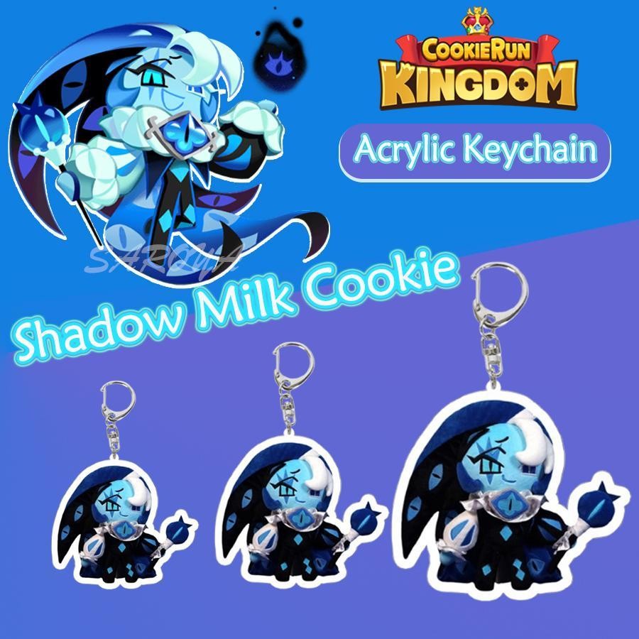 Shadow Milk Cookie 2D Acrylic Keychain Cookie Run: Kingdom Game ...