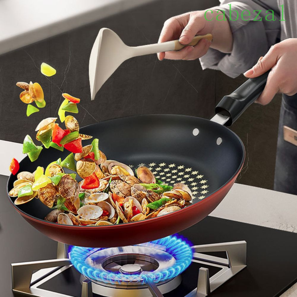 CABEZA Frying Pan, Iron with Visible Lids Non-Stick Pan, Cookware ...