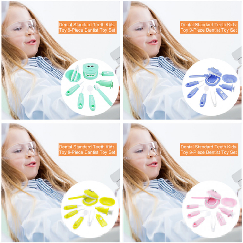 Dental Adventure Kit: 9-Piece Teeth Toy Set for Kids - Learn & Pretend ...