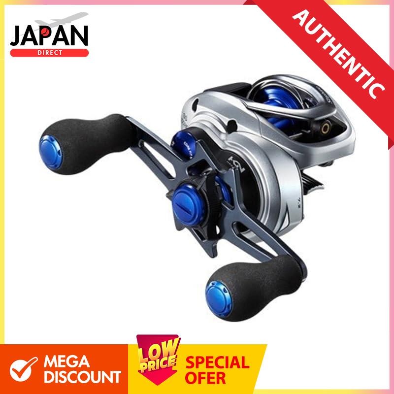 Shimano Bait Reel Double Shaft 17 Stefano SS 100HG Right-Handled Leatherfishing Boat Hand-wound ...