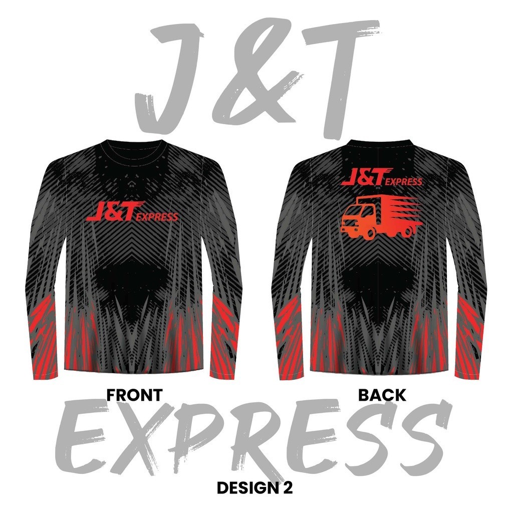 J&T Express T-shirts and J&T Express rider clothing inventory are soft ...