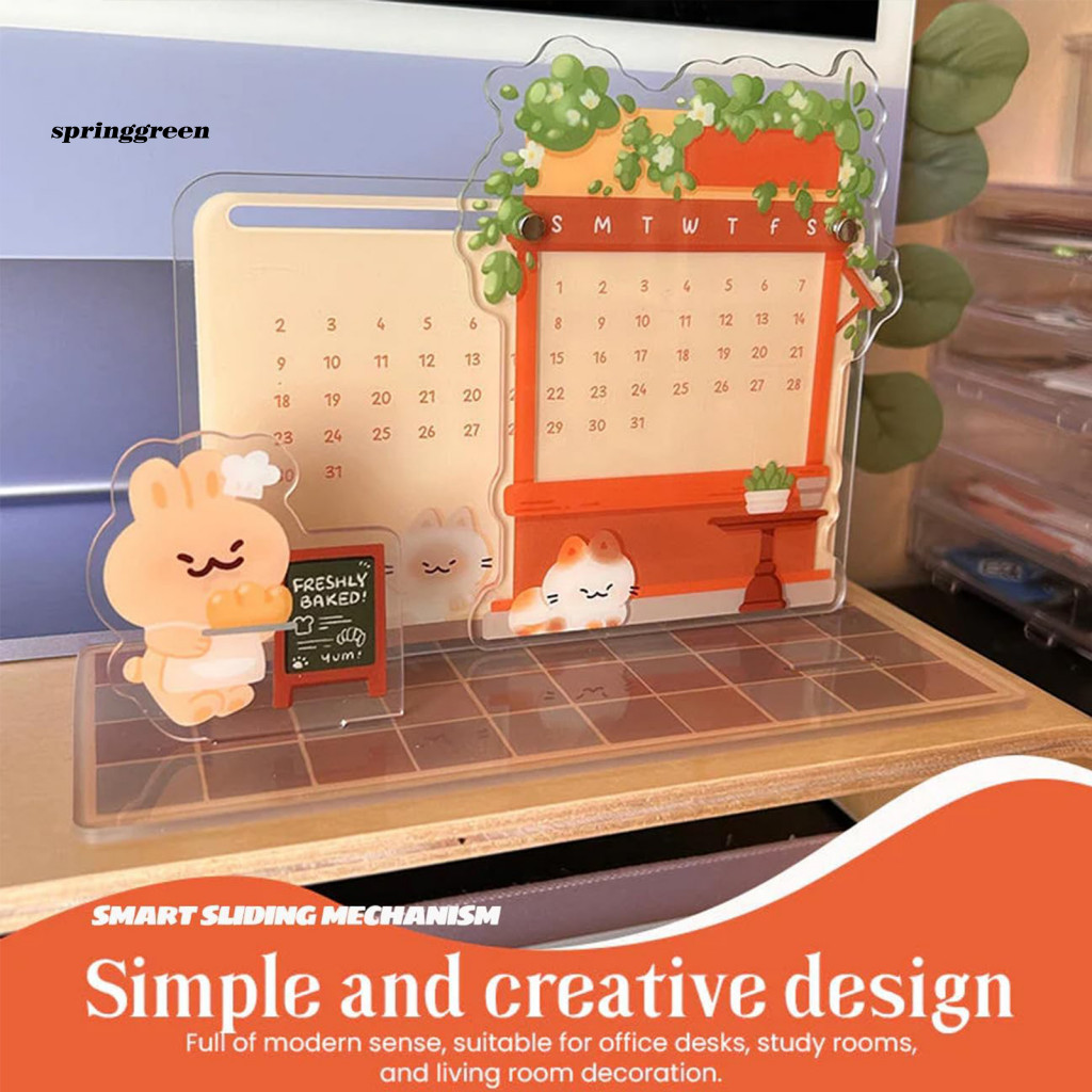 SPRINGGREEN| Eco-conscious Calendar Display Reusable Calendar Holder ...