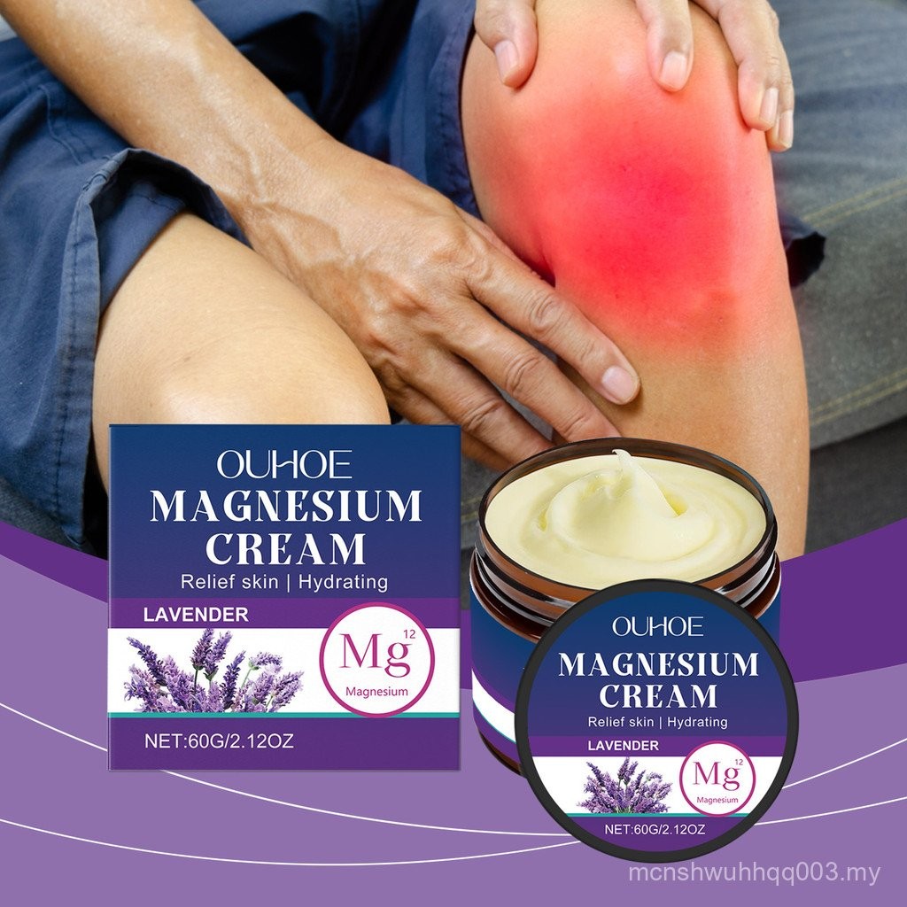 Ouhoe Body Soothing Magnesium Cream Relieve Wrist Knee Joints ...