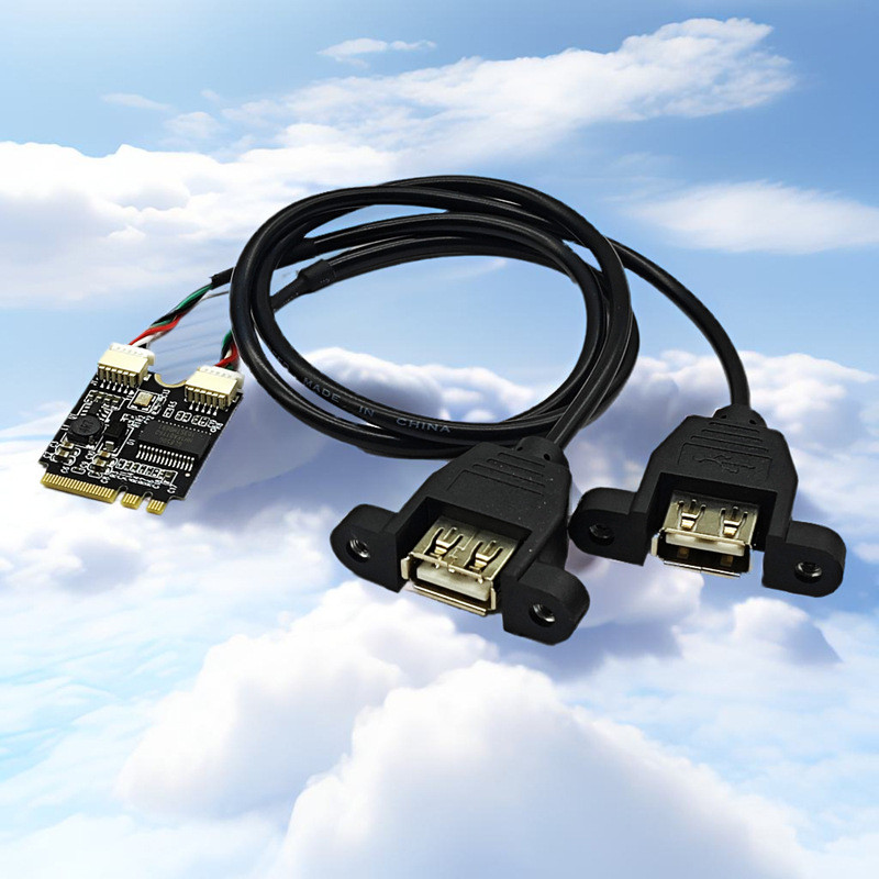 M2 WIFI KEY A/E ke Kad Penyesuai USB Papan Induk Komputer Riba NGFF ke ...