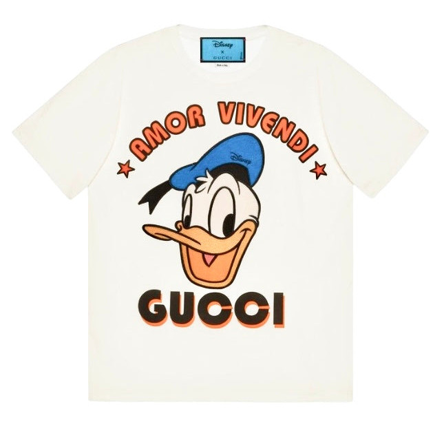 Gucci x Disney Donald Duck T-Shirt | Shopee Malaysia