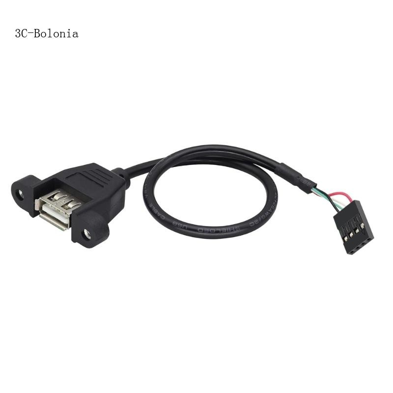 BO USB2 0 Female Panel Mount to 4Pin Female USB IDC Header Motherboard ...