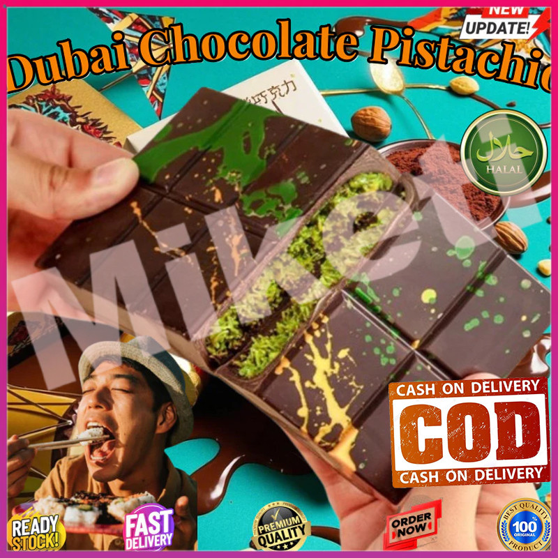 Authentic Chocolate Crispy Pistachio Delivery Pambata At Matanda ...